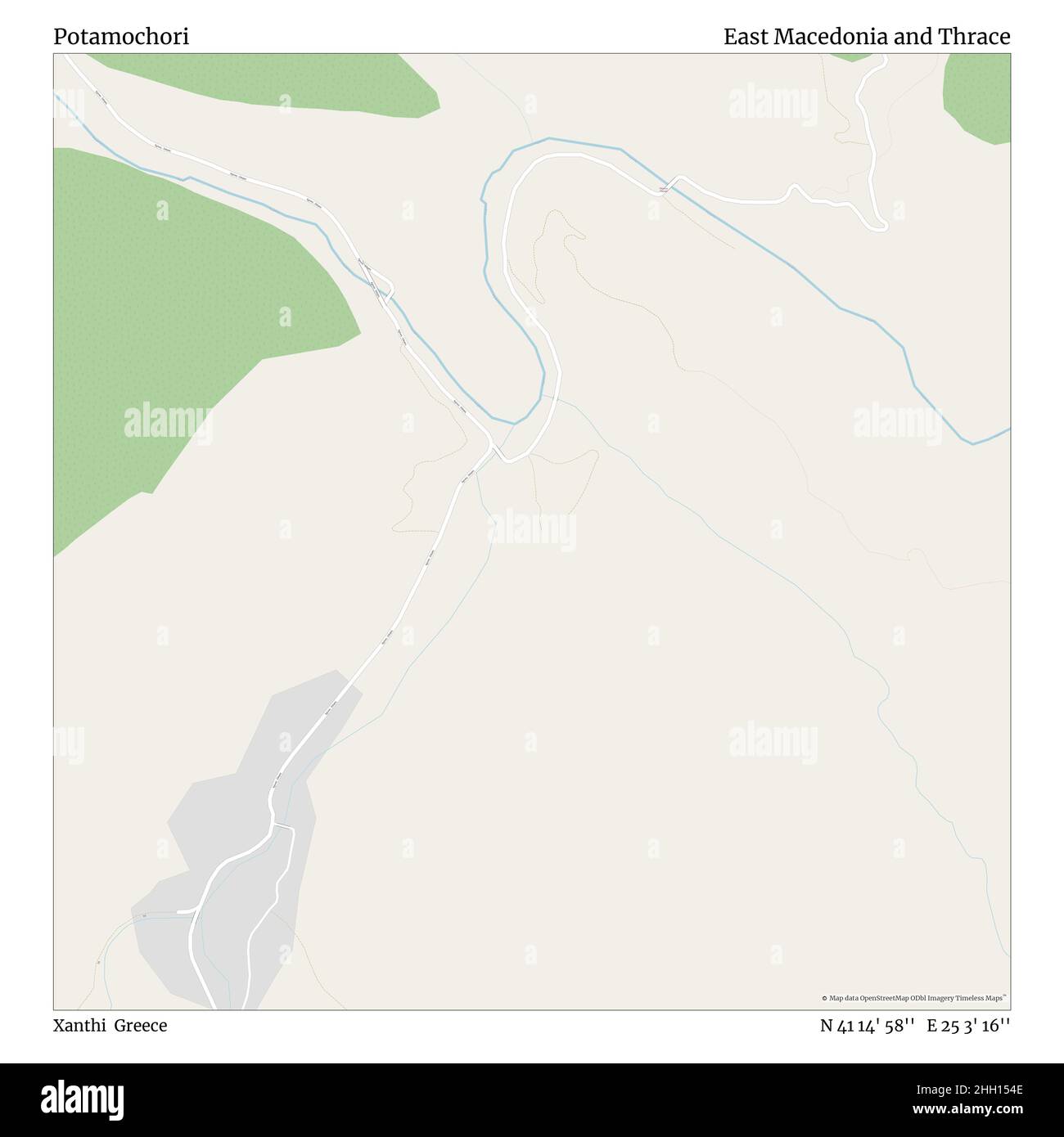 Potamochori, Xanthi, Greece, East Macedonia and Thrace, N 41 14' 58 ...