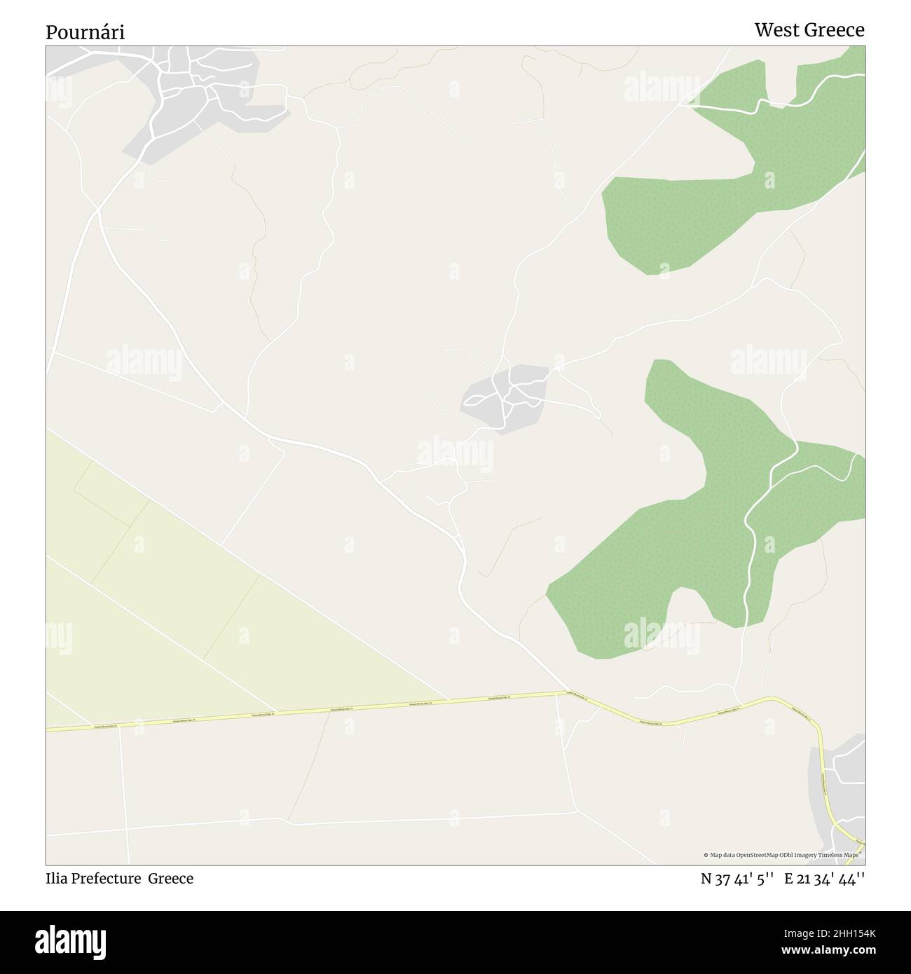 Pournári, Ilia Prefecture, Greece, West Greece, N 37 41' 5'', E 21 34 ...