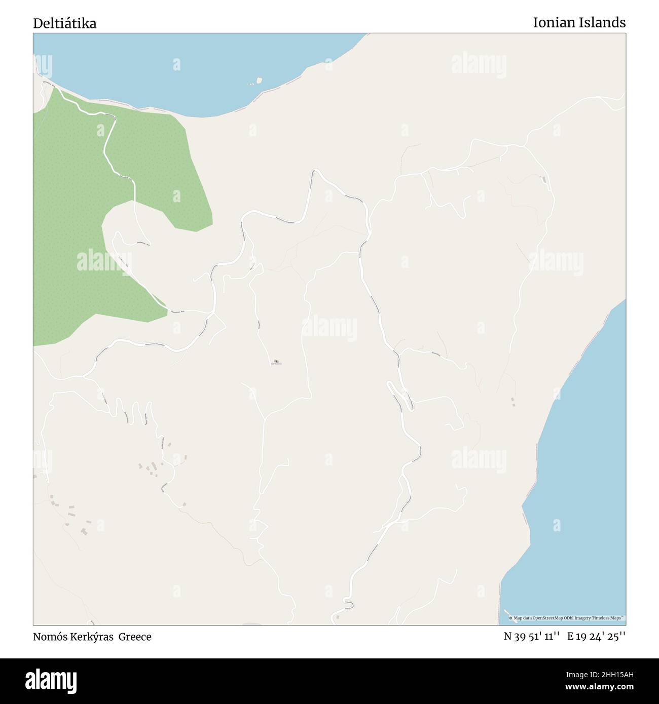 Deltiátika, Nomós Kerkýras, Greece, Ionian Islands, N 39 51' 11'', E 19 ...
