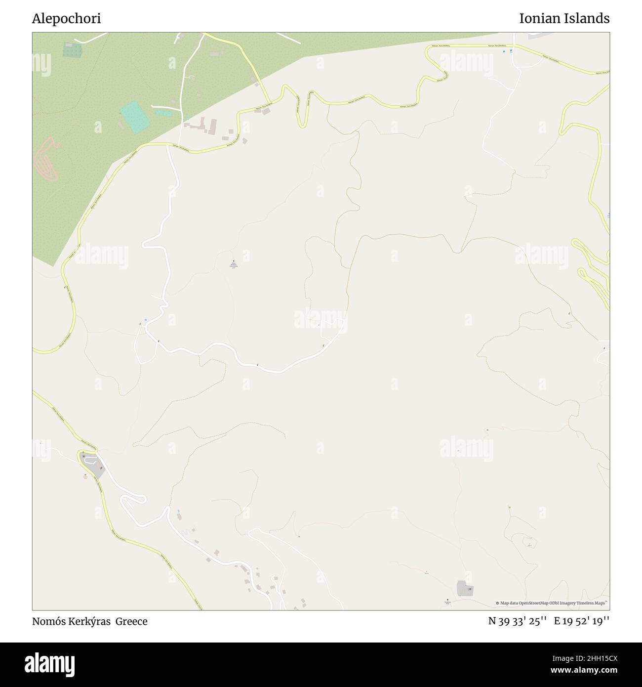 Alepochori, Nomós Kerkýras, Greece, Ionian Islands, N 39 33' 25'', E 19 ...