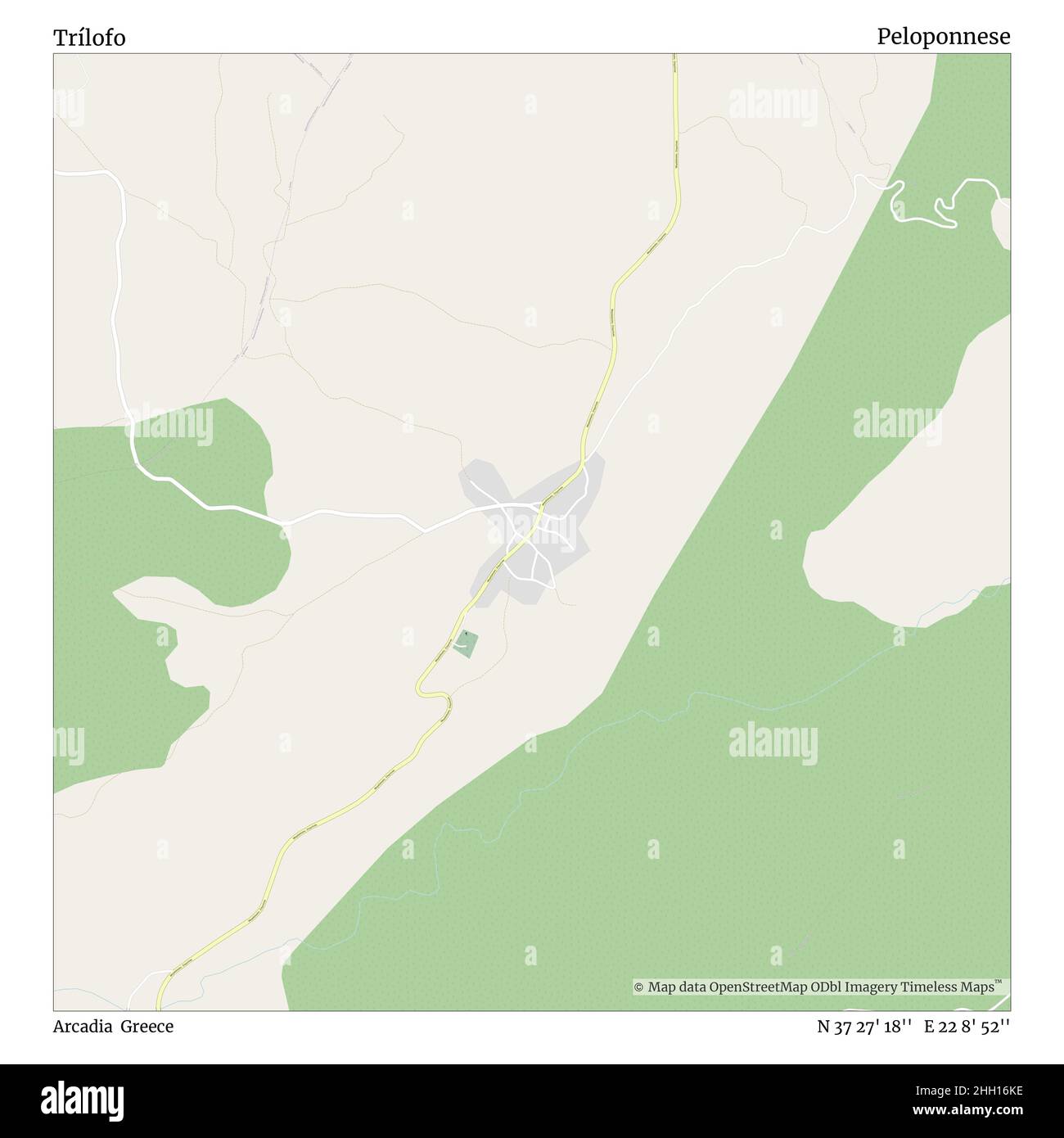 Map of arcadia hi-res stock photography and images - Alamy