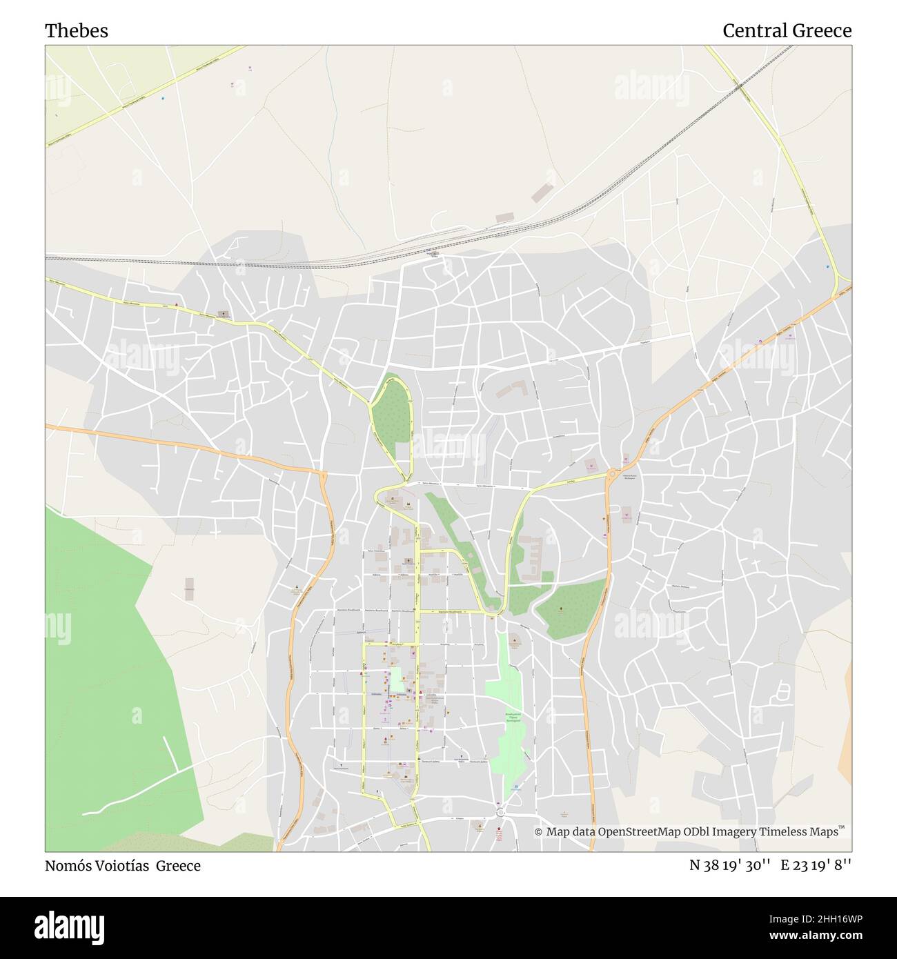Map of thebes hi-res stock photography and images - Alamy
