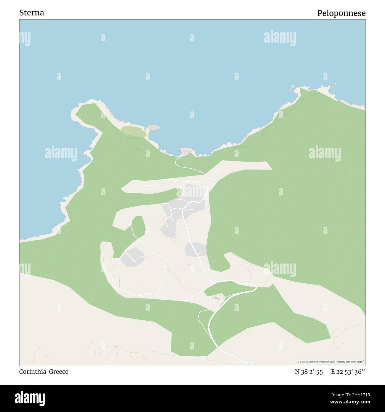 Sterna, Corinthia, Greece, Peloponnese, N 38 2' 55'', E 22 53' 36 ...