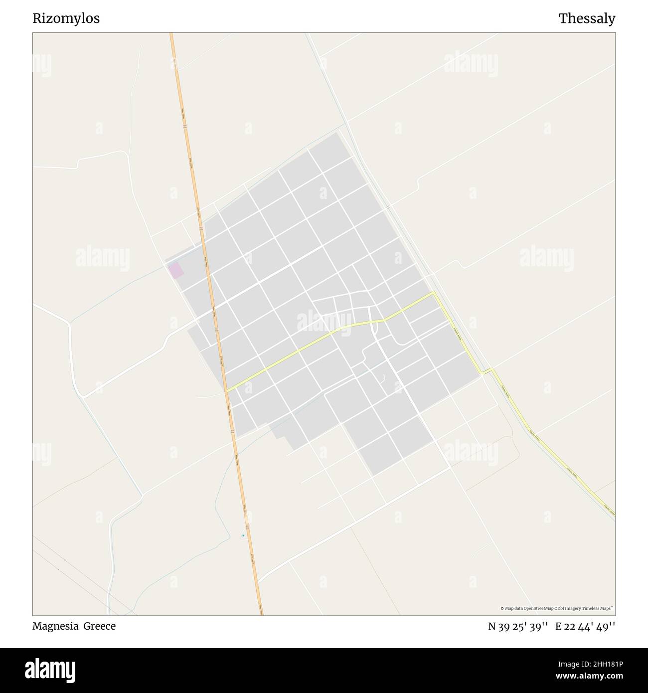 Rizomylos, Magnesia, Greece, Thessaly, N 39 25' 39'', E 22 44' 49 ...