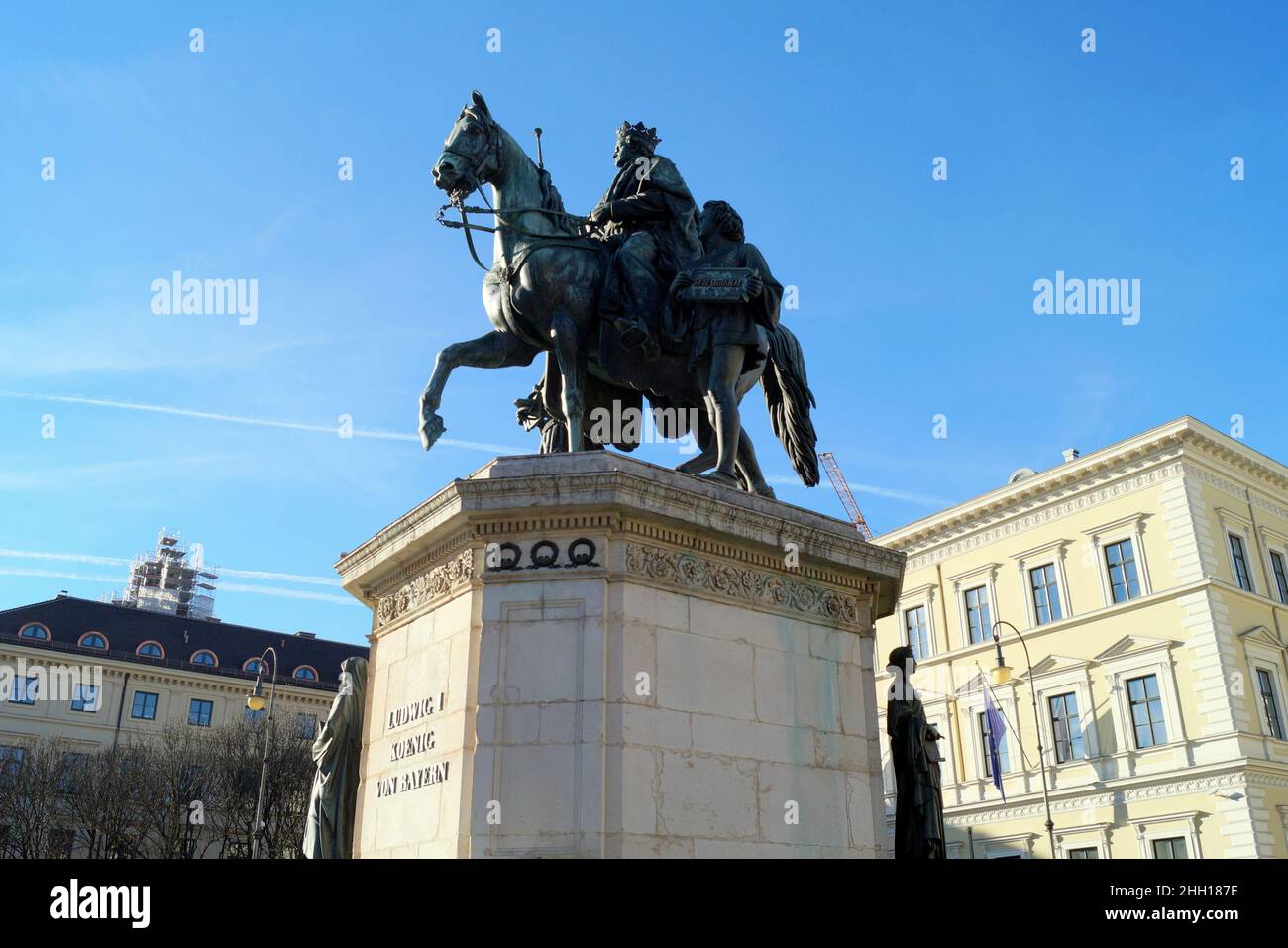 Statue of king ludwig i of bavaria hi-res stock photography and images ...