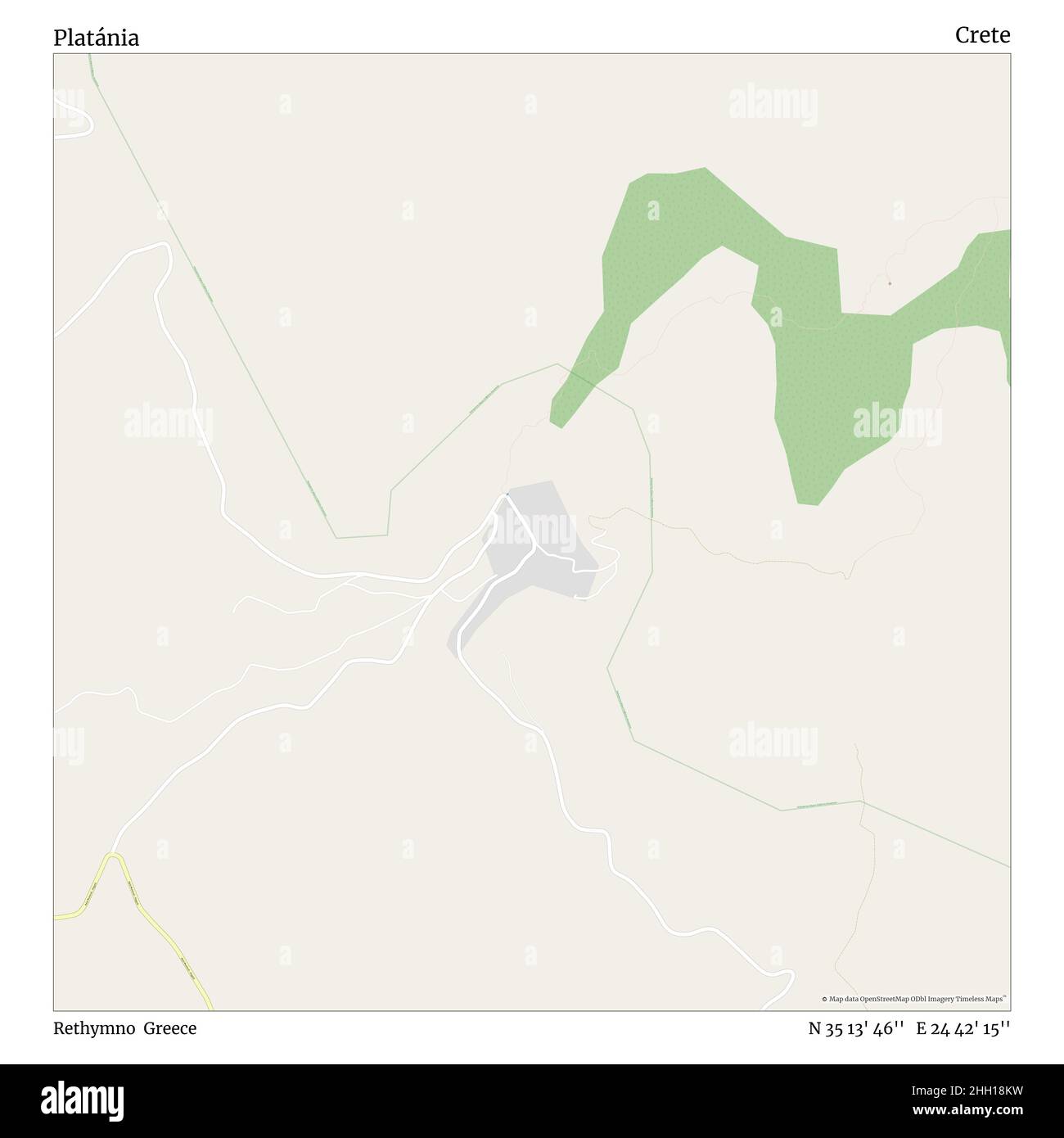 Platánia, Rethymno, Greece, Crete, N 35 13' 46'', E 24 42' 15'', map ...