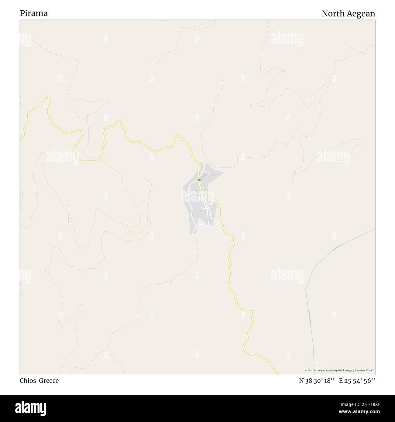 Pirama, Chios, Greece, North Aegean, N 38 30' 18'', E 25 54' 56'', map ...