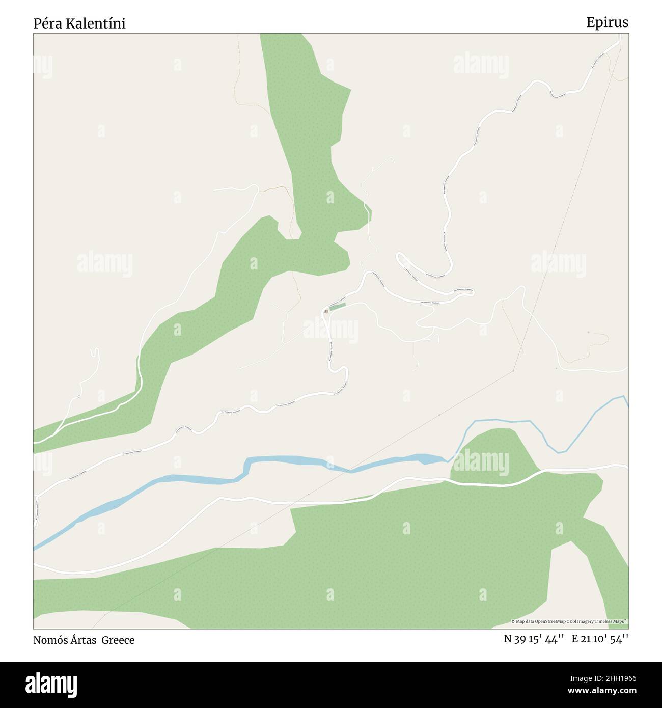 Péra Kalentíni, Nomós Ártas, Greece, Epirus, N 39 15' 44'', E 21 10' 54 ...
