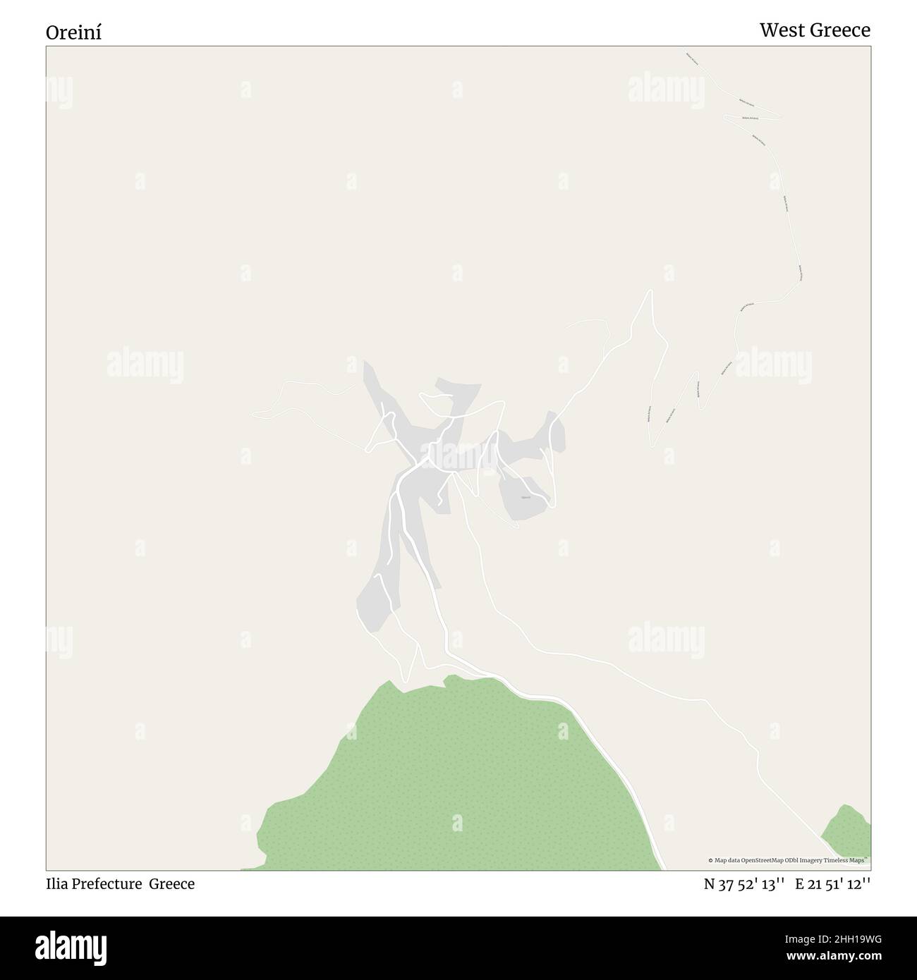 Oreiní, Ilia Prefecture, Greece, West Greece, N 37 52' 13'', E 21 51 ...