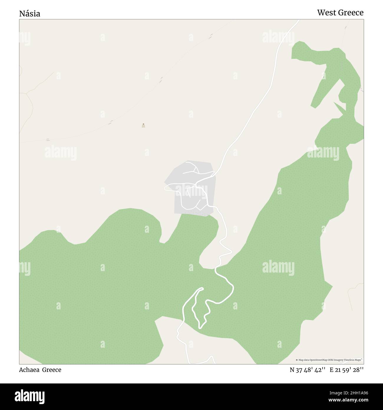 Násia, Achaea, Greece, West Greece, N 37 48' 42'', E 21 59' 28'', map ...