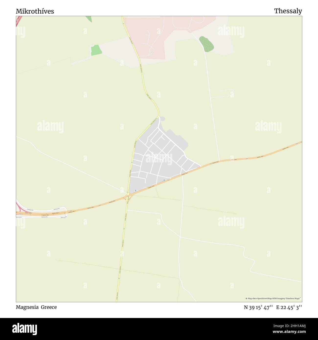 Mikrothíves, Magnesia, Greece, Thessaly, N 39 15' 47'', E 22 45' 3 ...