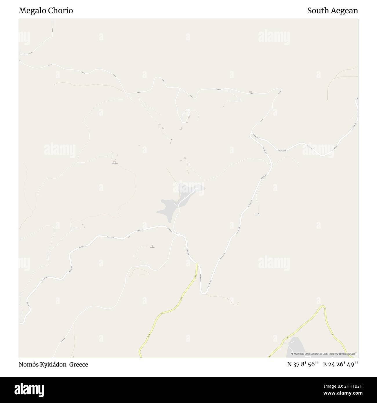 Megalo Chorio, Nomós Kykládon, Greece, South Aegean, N 37 8' 56'', E 24 ...