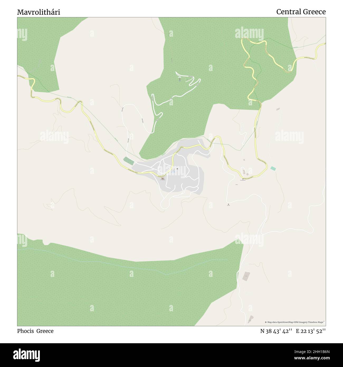 Mavrolithári, Phocis, Greece, Central Greece, N 38 43' 42'', E 22 13 ...