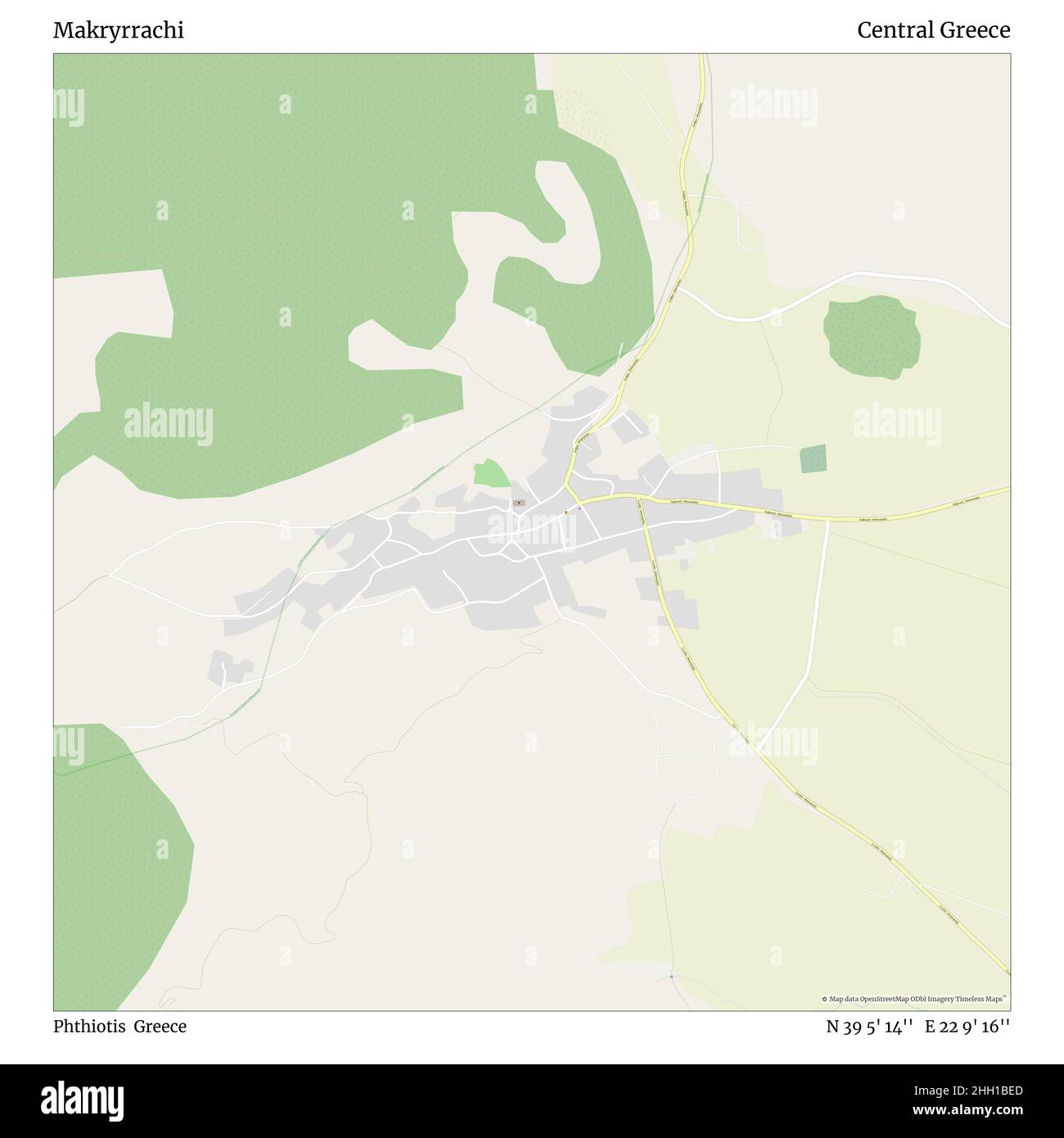 Makryrrachi, Phthiotis, Greece, Central Greece, N 39 5' 14'', E 22 9 ...