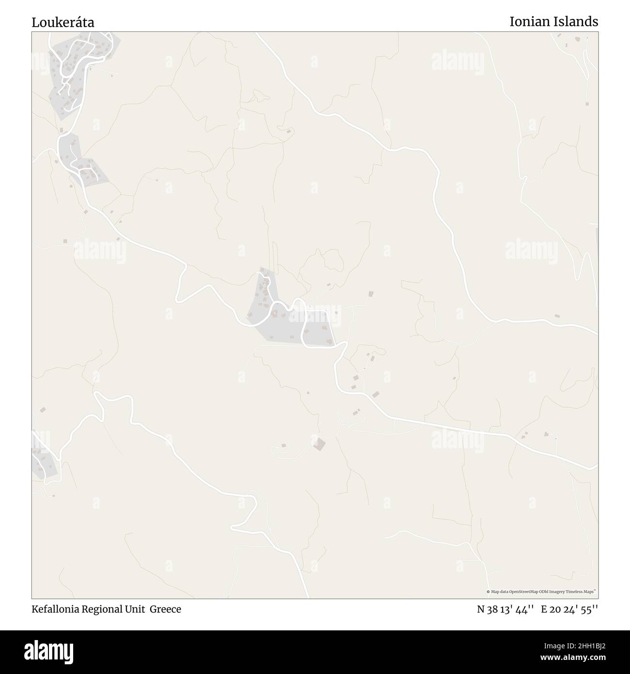 Loukeráta, Kefallonia Regional Unit, Greece, Ionian Islands, N 38 13 ...