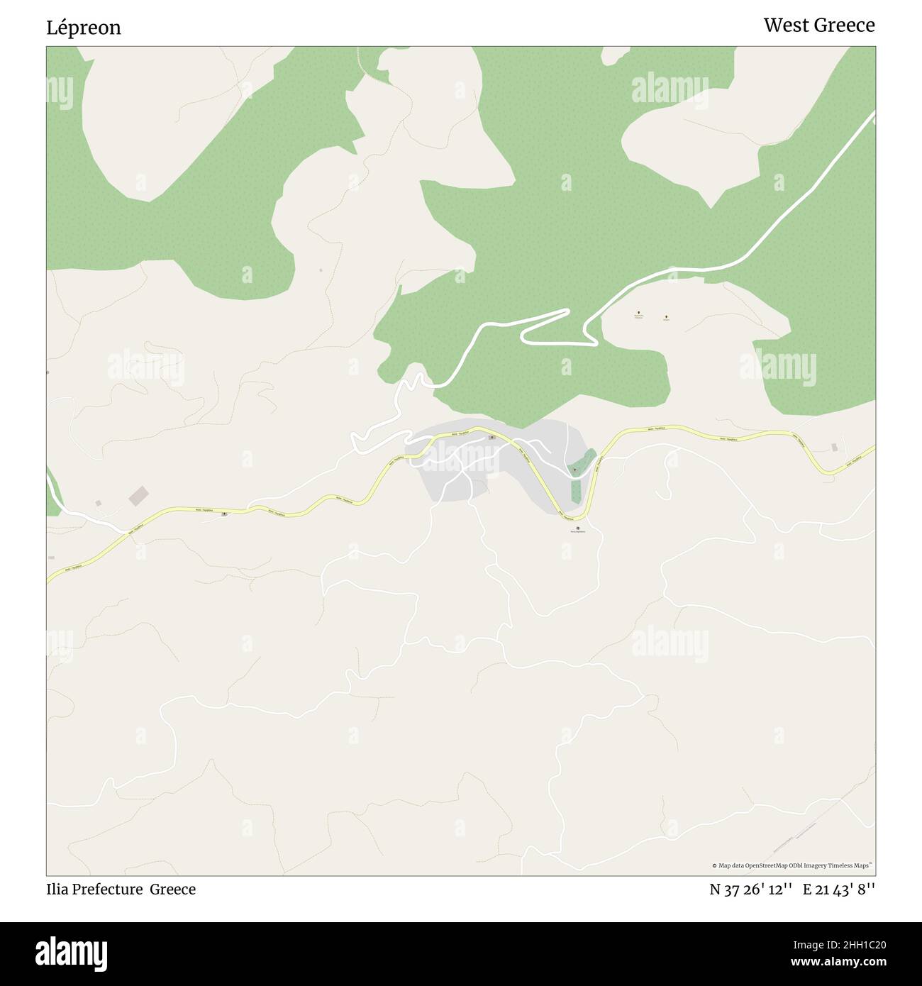 Lépreon, Ilia Prefecture, Greece, West Greece, N 37 26' 12'', E 21 43 ...