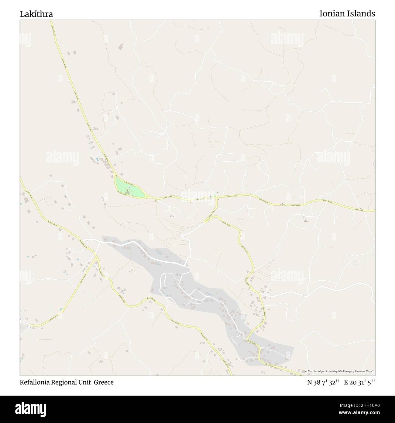 Lakíthra, Kefallonia Regional Unit, Greece, Ionian Islands, N 38 7' 32 ...