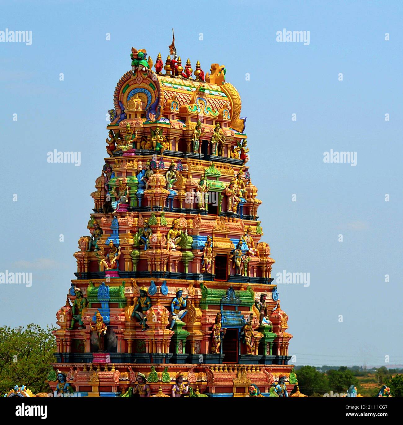 South Indian Temple Architecture/Dravidian architecture/India Stock ... South Indian Temple Architecture/Dravidian architecture/India Stock ...