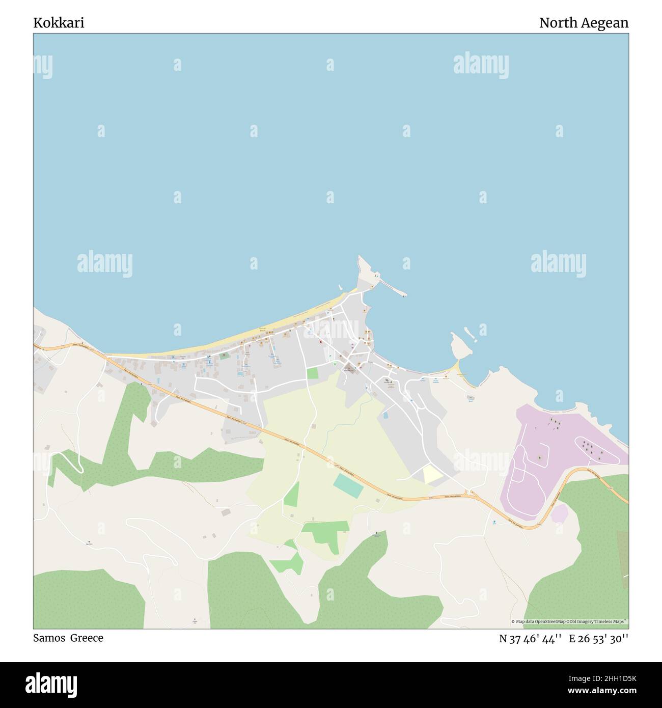 Kokkari samos Cut Out Stock Images & Pictures - Alamy