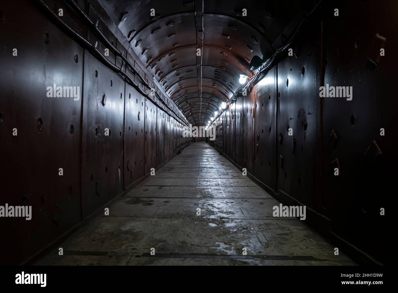 World war underground bunker interior hi-res stock photography and ...