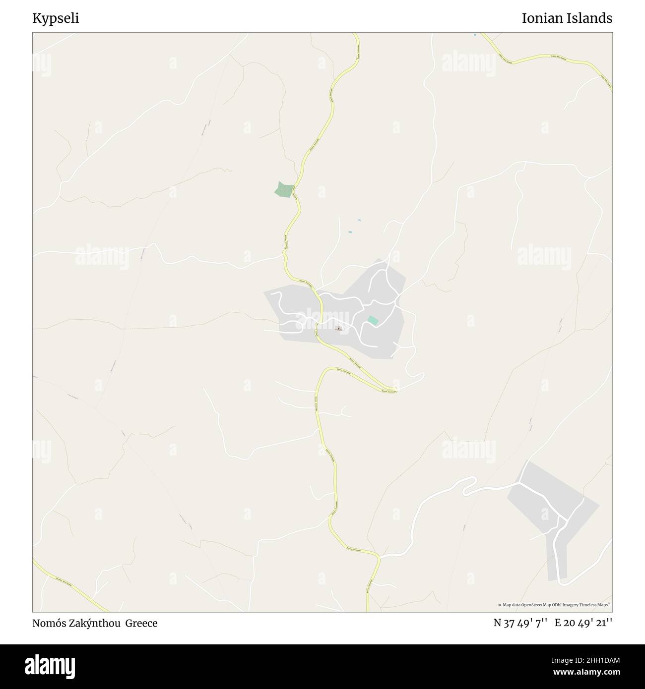 Kypseli, Nomós Zakýnthou, Greece, Ionian Islands, N 37 49' 7'', E 20 49 ...