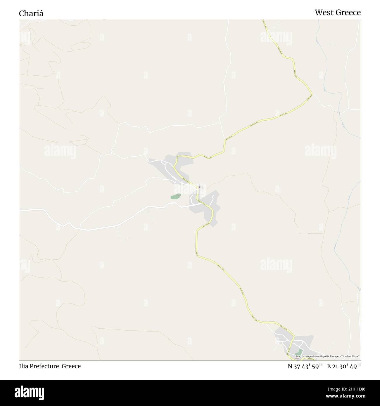 Chariá, Ilia Prefecture, Greece, West Greece, N 37 43' 59'', E 21 30 ...