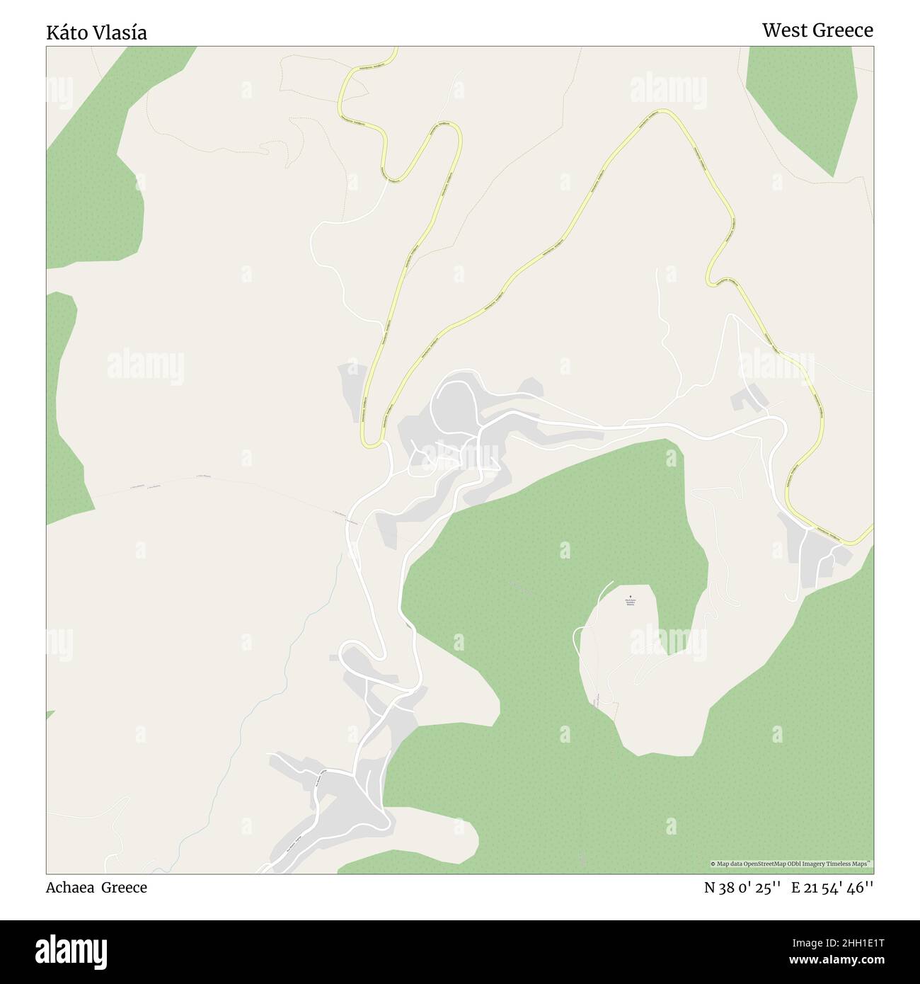 Káto Vlasía, Achaea, Greece, West Greece, N 38 0' 25'', E 21 54' 46 ...