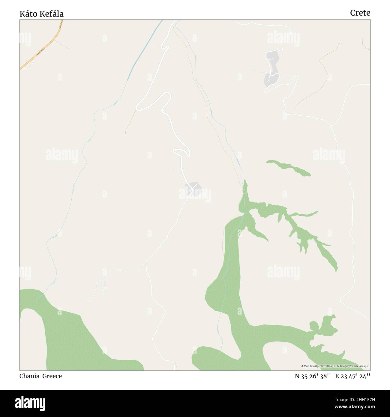 Káto Kefála, Chania, Greece, Crete, N 35 26' 38'', E 23 47' 24'', map ...