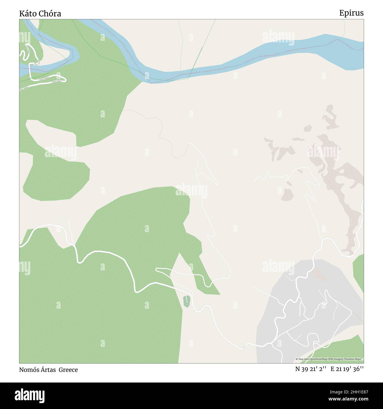 Káto Chóra, Nomós Ártas, Greece, Epirus, N 39 21' 2'', E 21 19' 36 ...