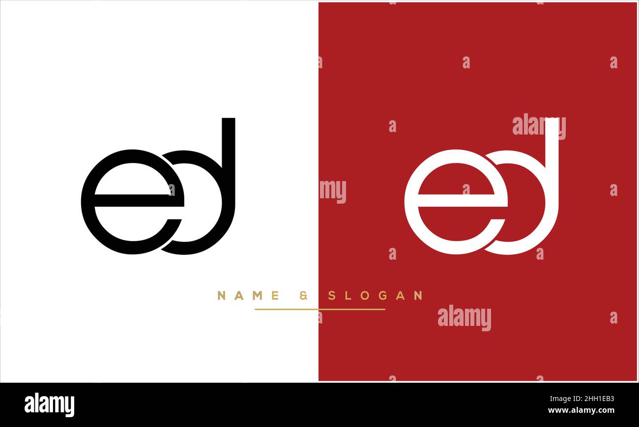 Letters ed hi-res stock photography and images - Alamy