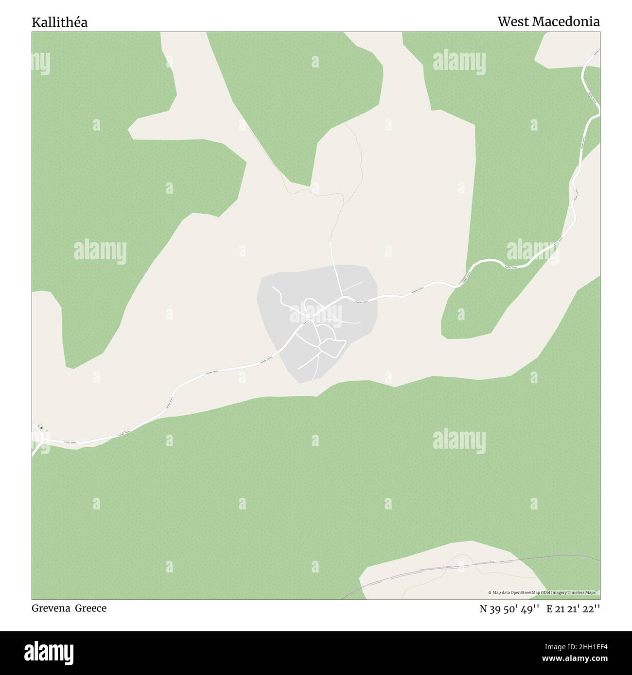 Greece macedonia map hi-res stock photography and images - Alamy