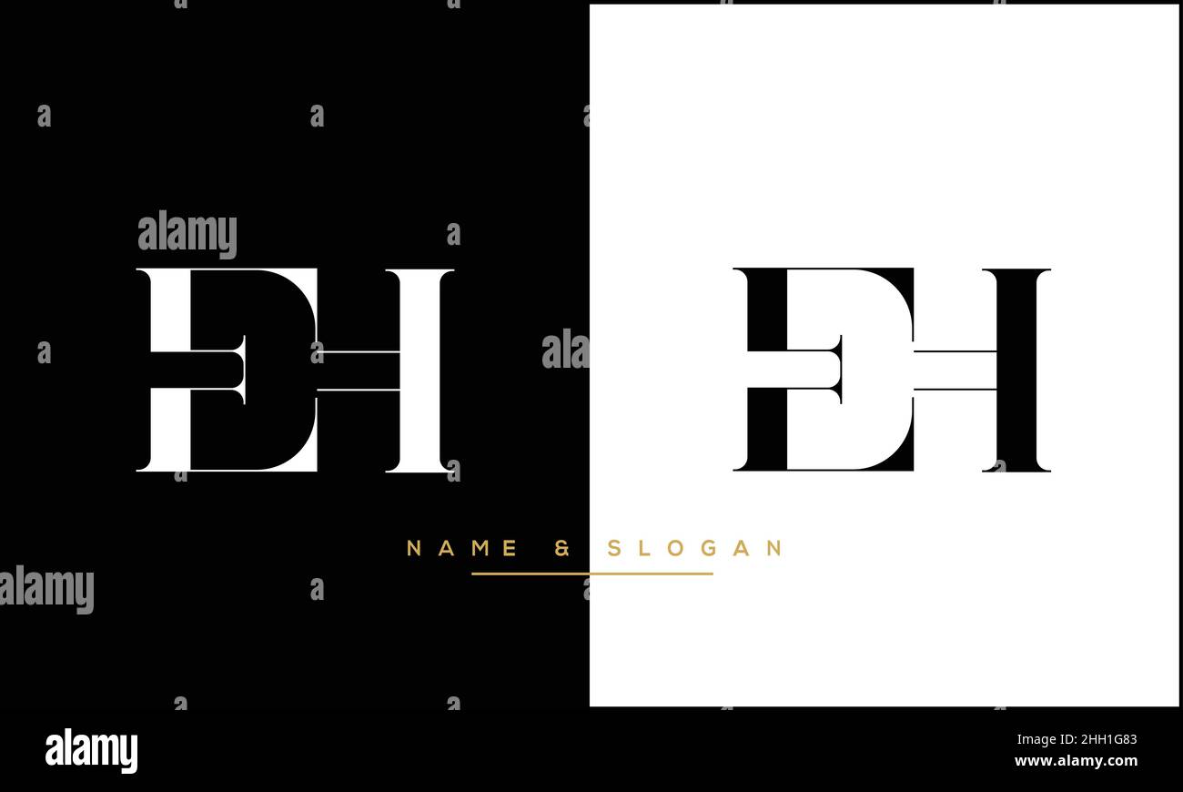 Letters eh Stock Vector Images - Alamy