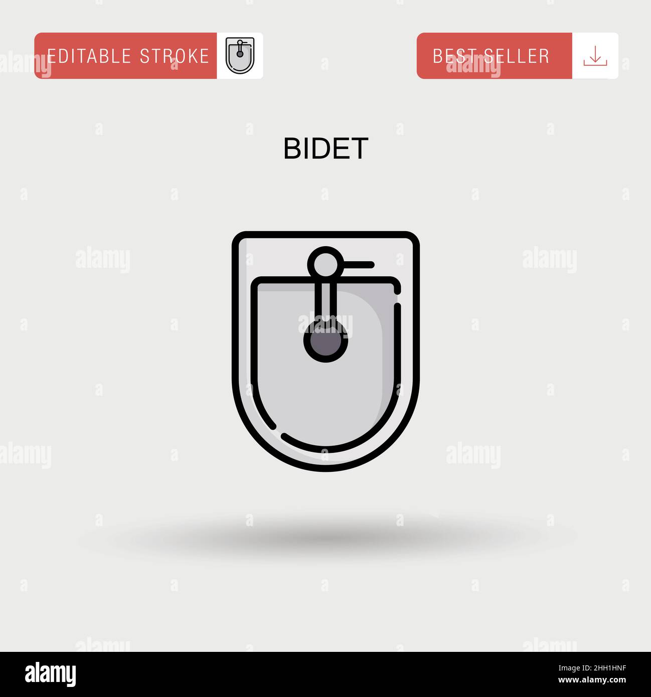 New bidet Stock Vector Images - Alamy