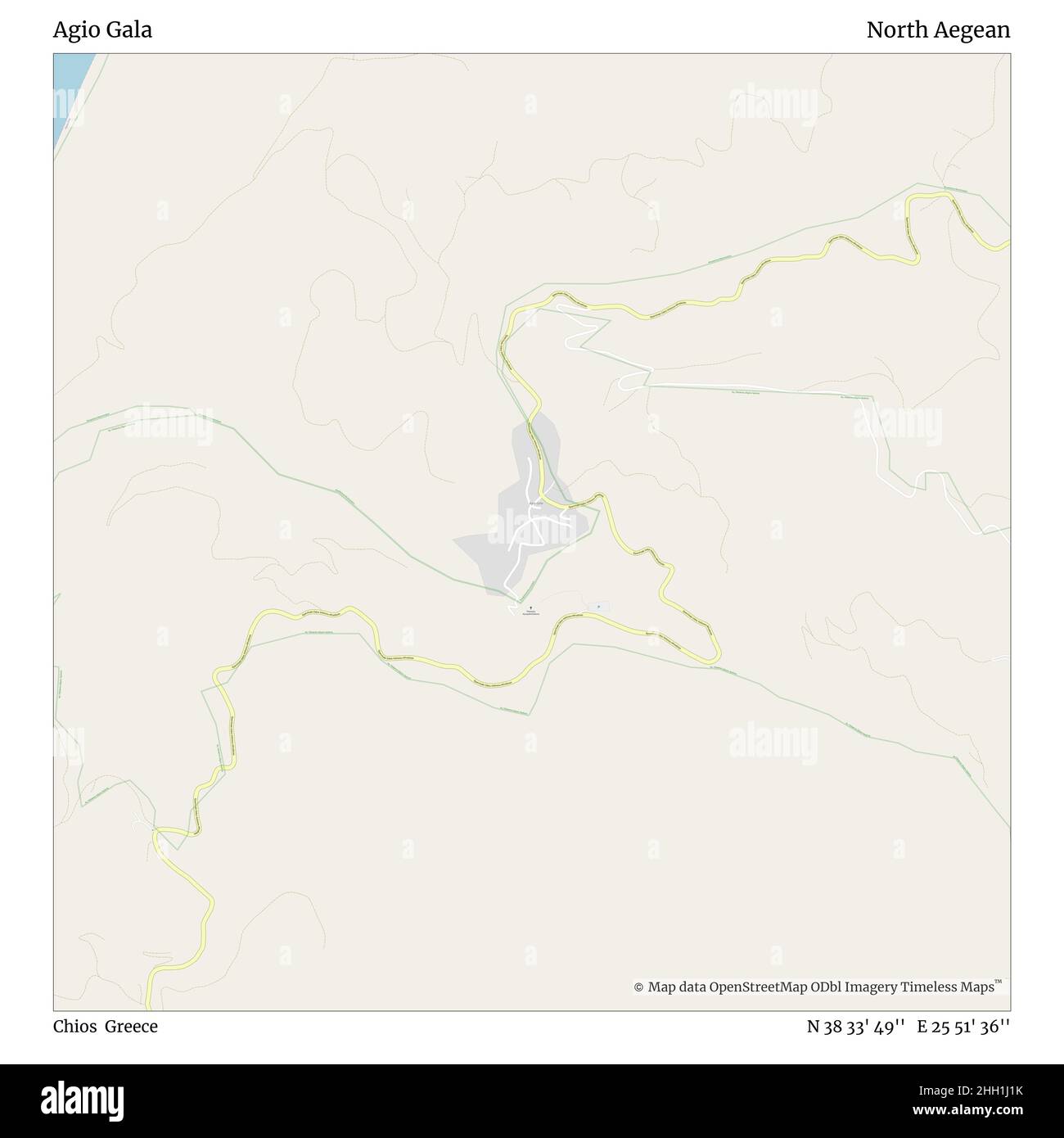Agio Gala, Chios, Greece, North Aegean, N 38 33' 49'', E 25 51' 36 ...