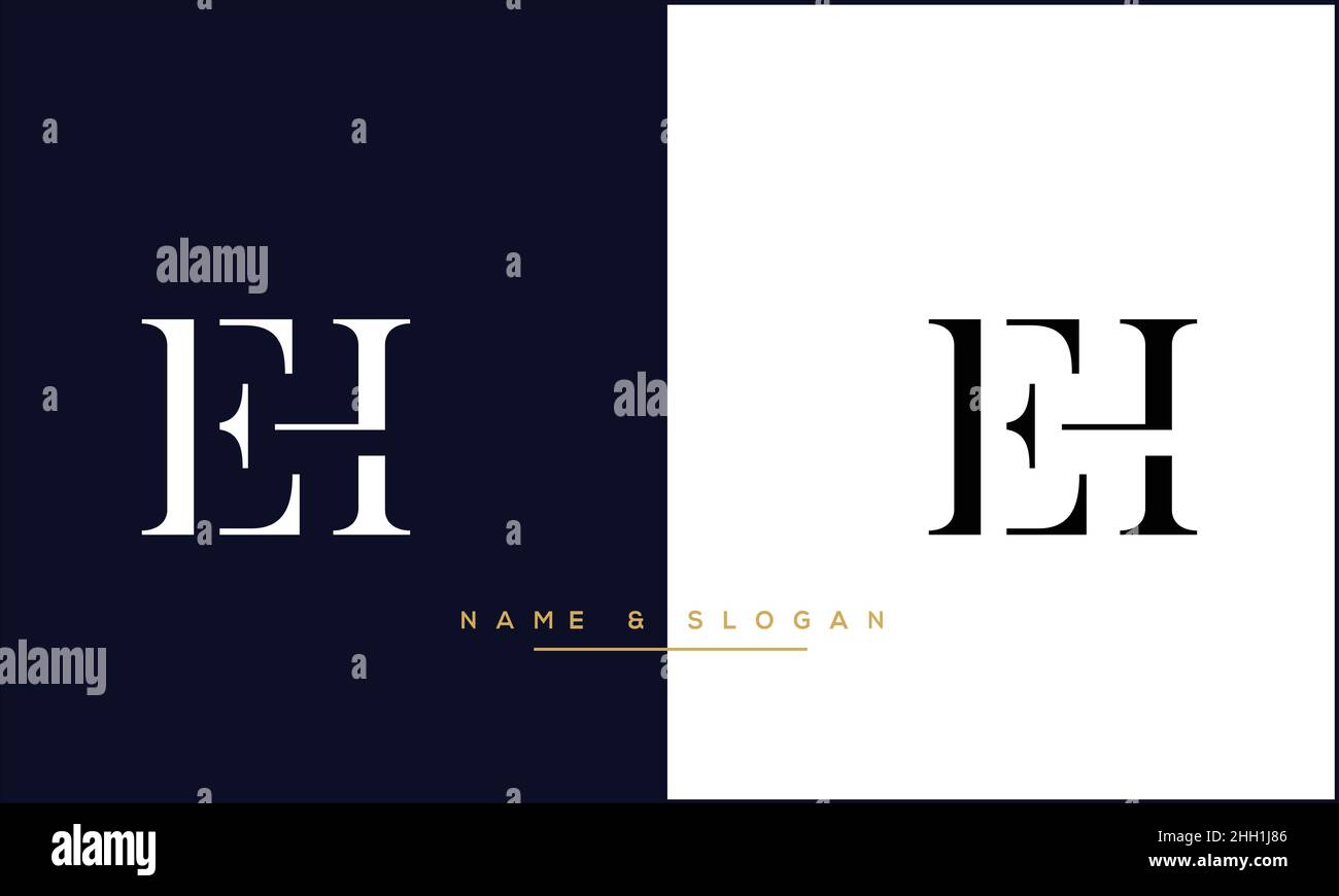 Eh real estate logo hi-res stock photography and images - Alamy