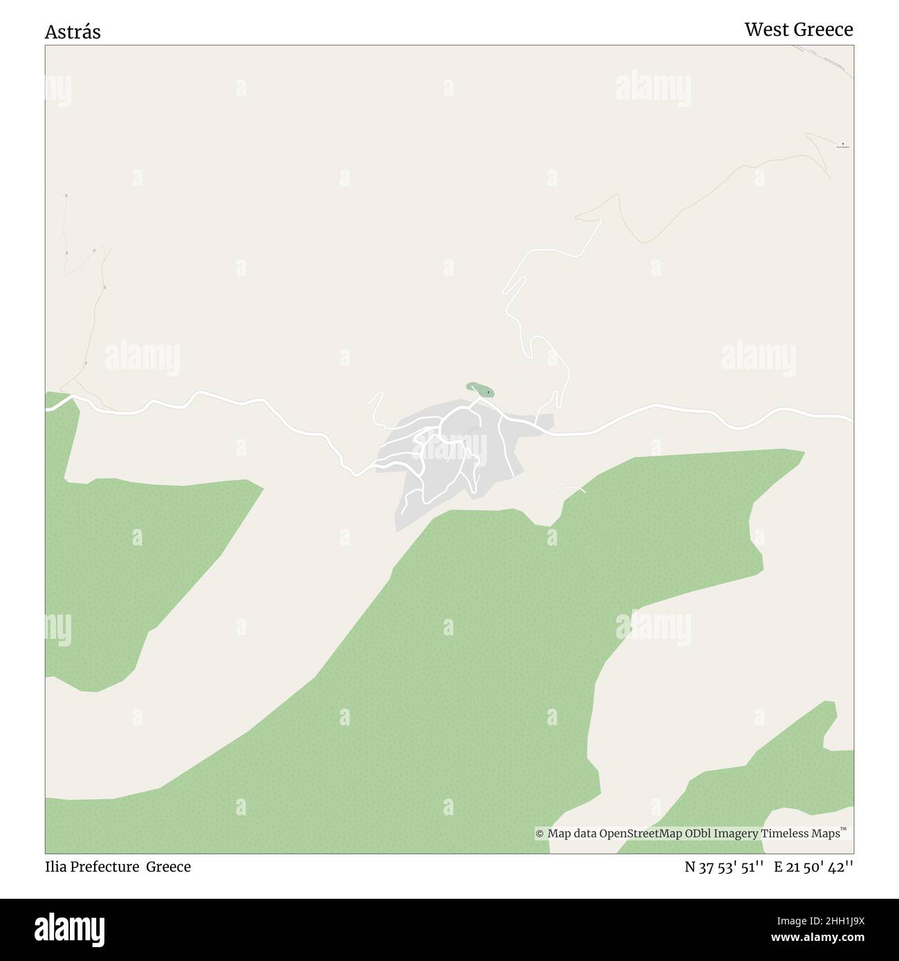 Astrás, Ilia Prefecture, Greece, West Greece, N 37 53' 51'', E 21 50 ...