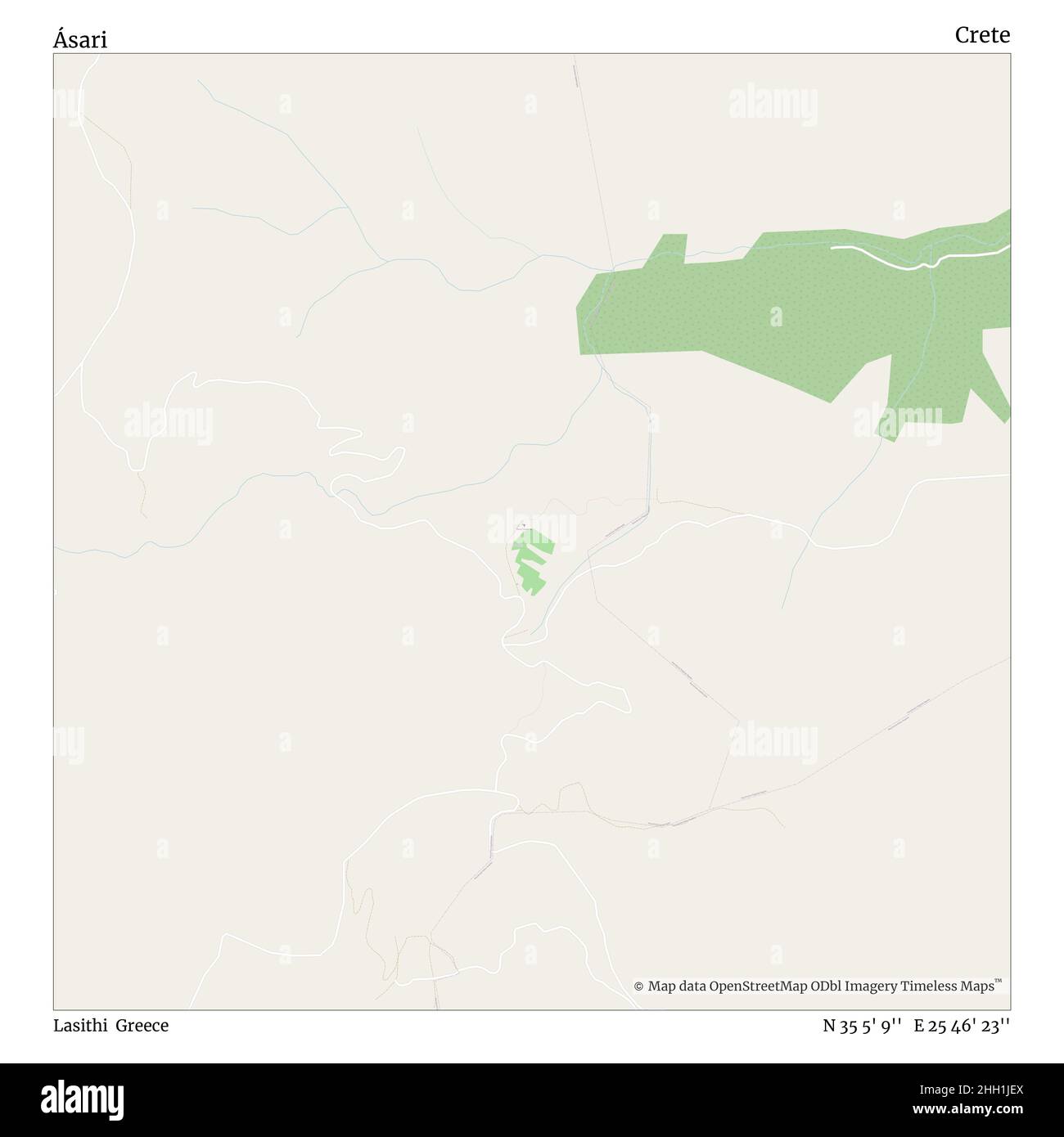 Ásari, Lasithi, Greece, Crete, N 35 5' 9'', E 25 46' 23'', map ...