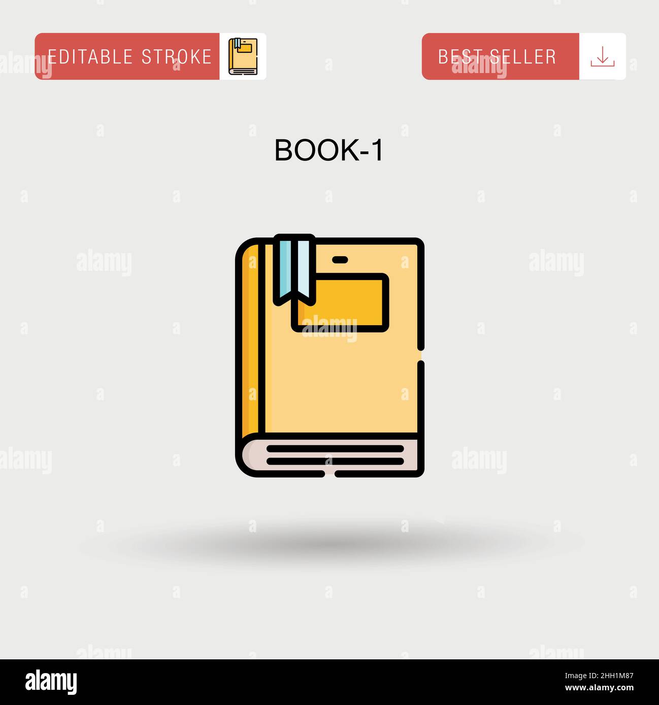 Isolated book study education Stock Vector Images - Alamy