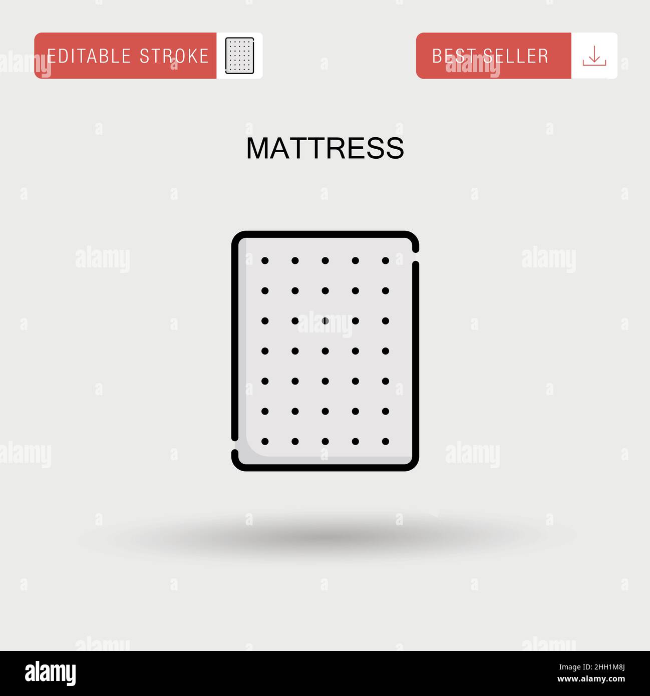 Mattress texture Stock Vector Images - Alamy