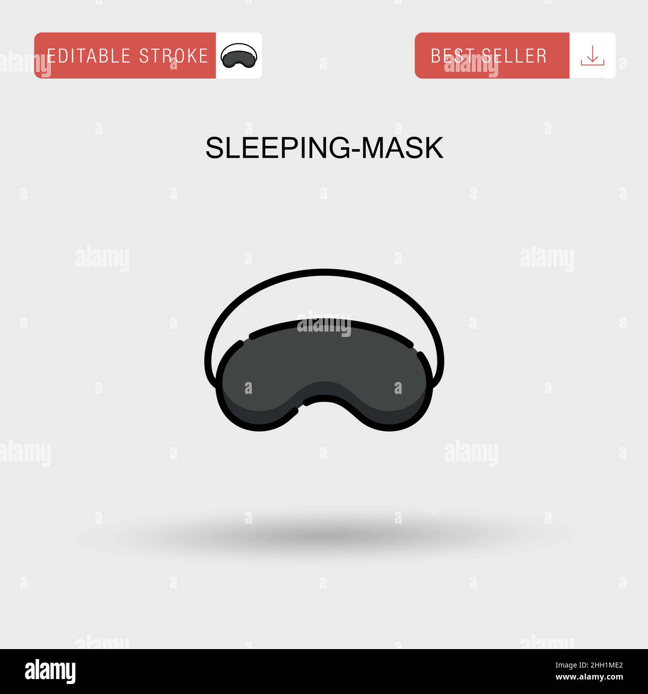 Woman eye mask sleeping Stock Vector Images - Alamy