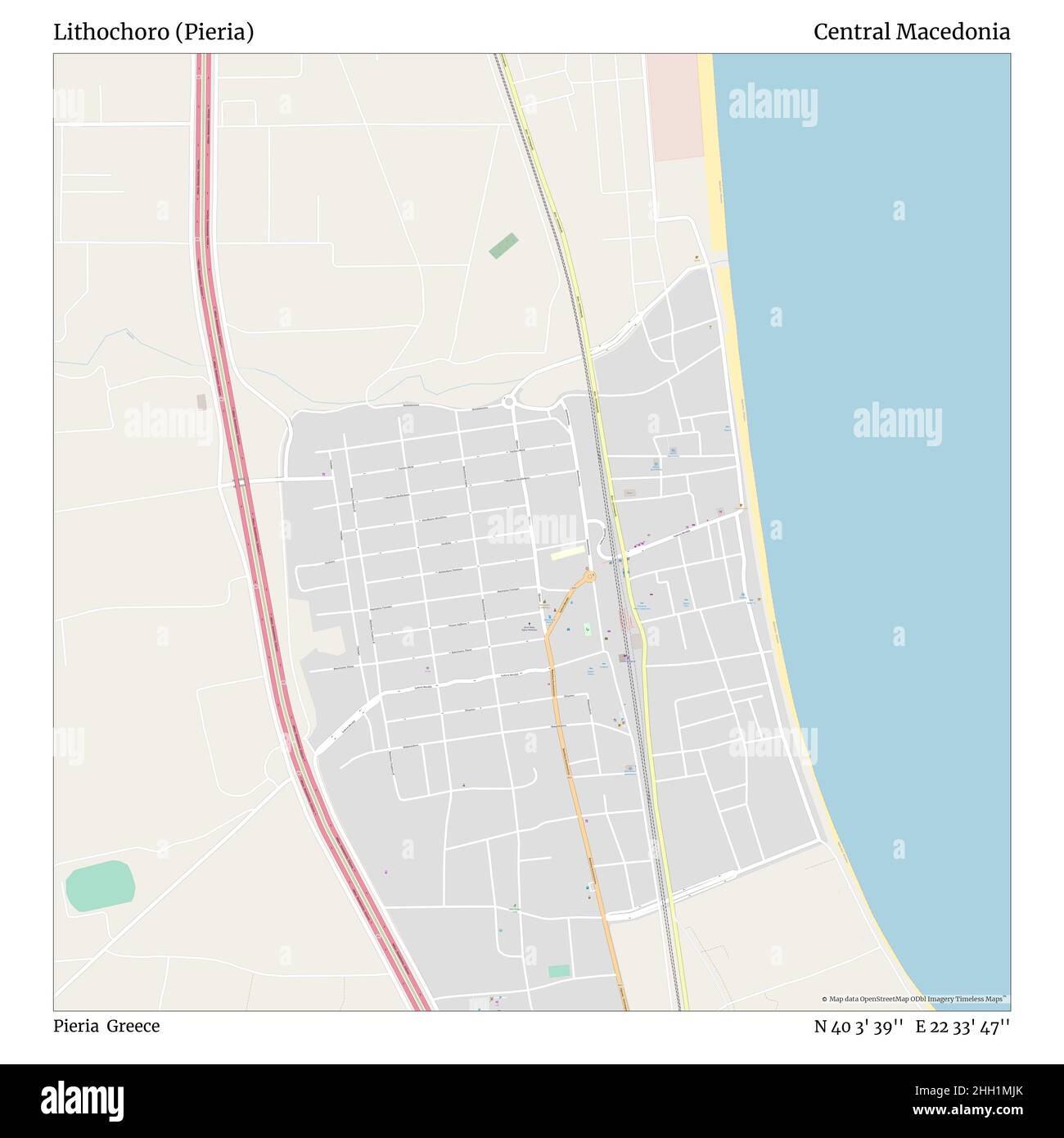 Lithochoro pieria hi-res stock photography and images - Alamy