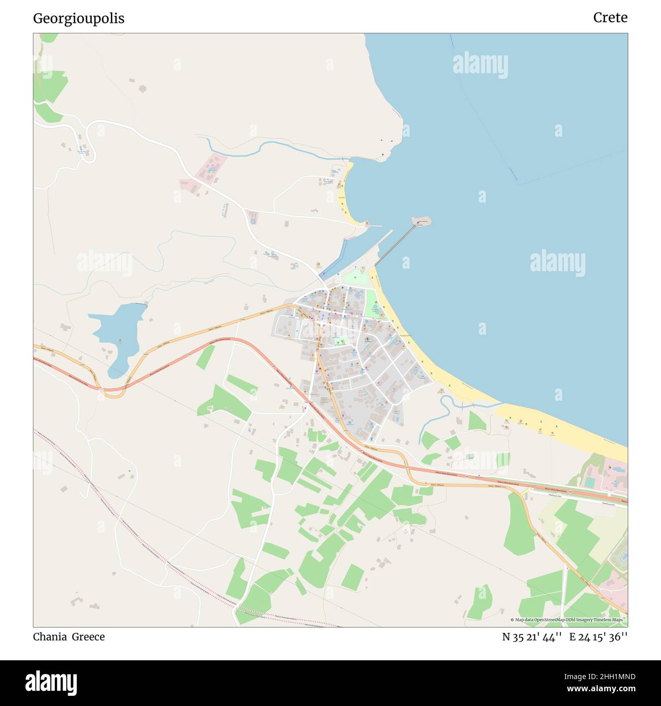 Georgioupolis crete greece Cut Out Stock Images & Pictures - Alamy