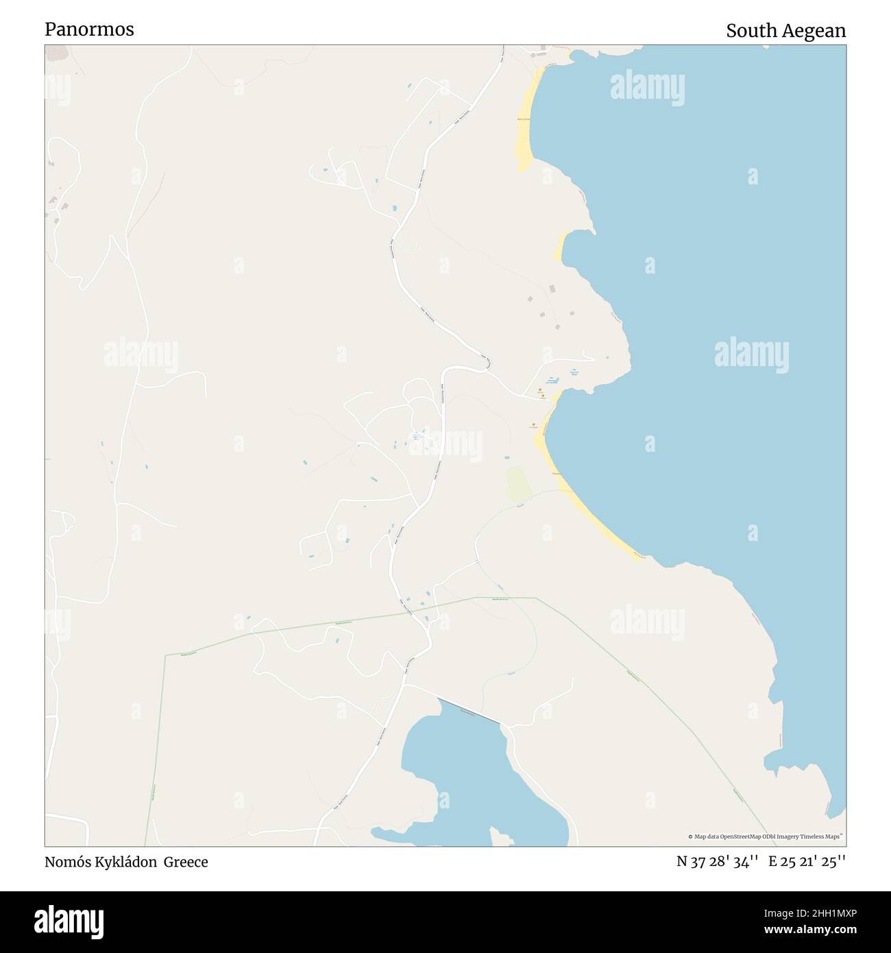 Panormos, Nomós Kykládon, Greece, South Aegean, N 37 28' 34'', E 25 21 ...