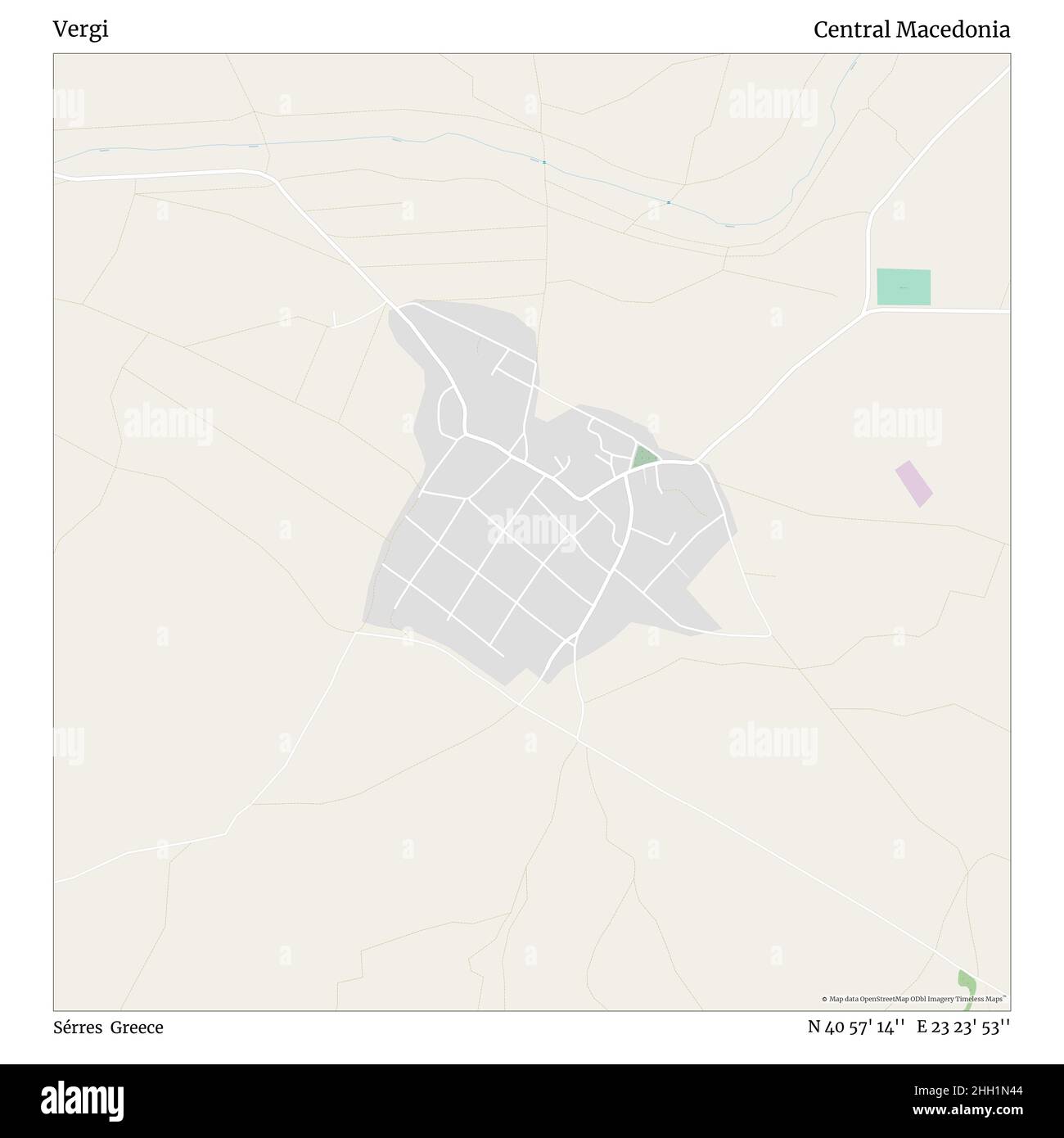 Greece macedonia map hi-res stock photography and images - Alamy
