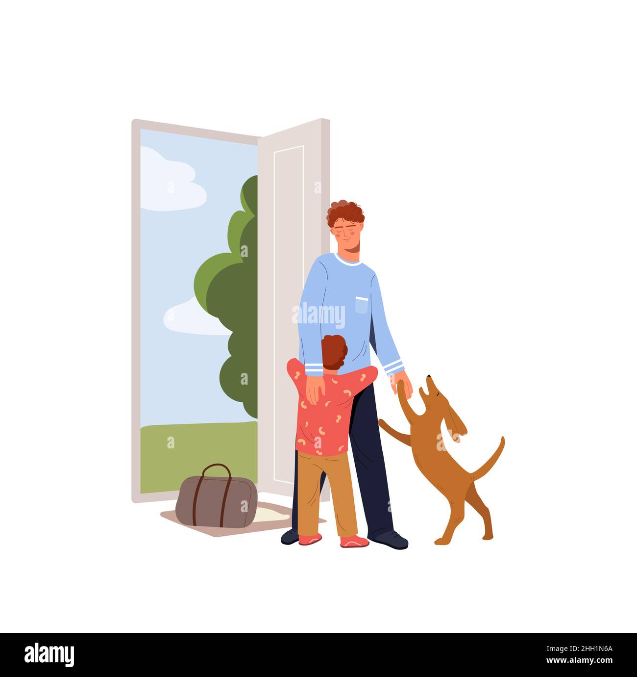 Dog leave it Cut Out Stock Images & Pictures - Alamy