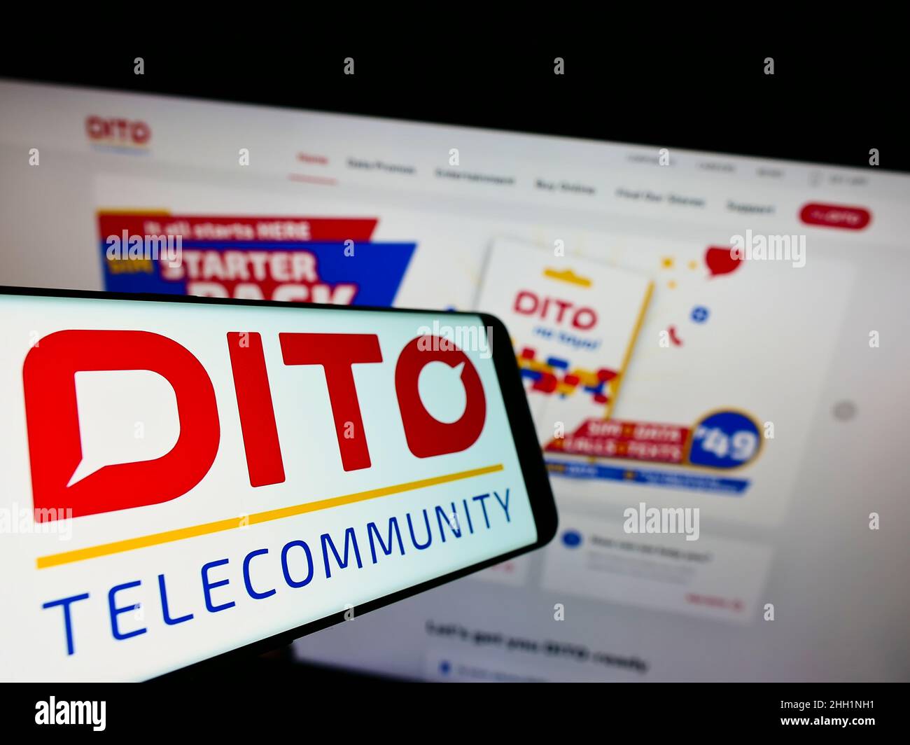 Dito telecommunity hi-res stock photography and images - Alamy