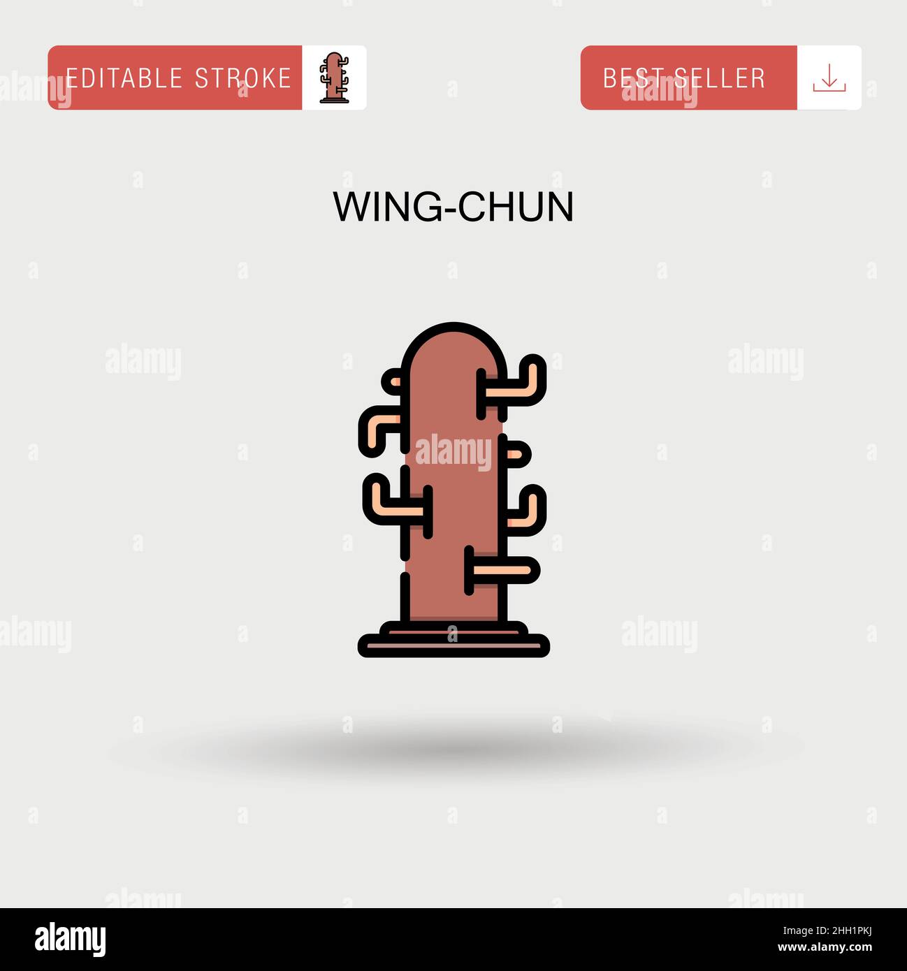 Wing chun kung fu Stock Vector Images - Alamy