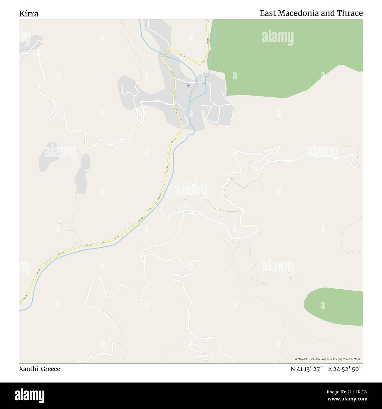Kírra, Xanthi, Greece, East Macedonia and Thrace, N 41 13' 27'', E 24 ...