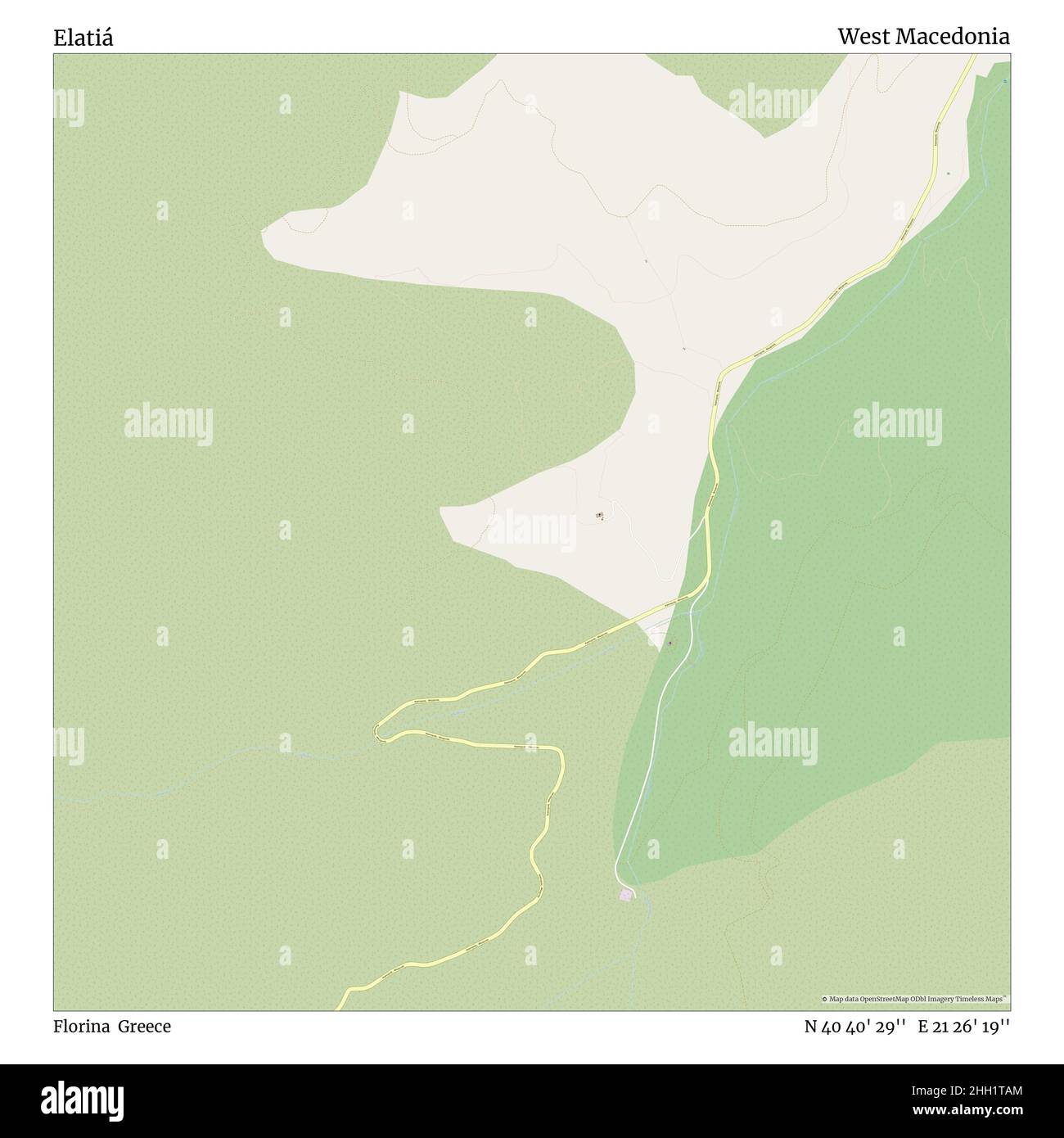 Elatiá, Florina, Greece, West Macedonia, N 40 40' 29'', E 21 26' 19 ...