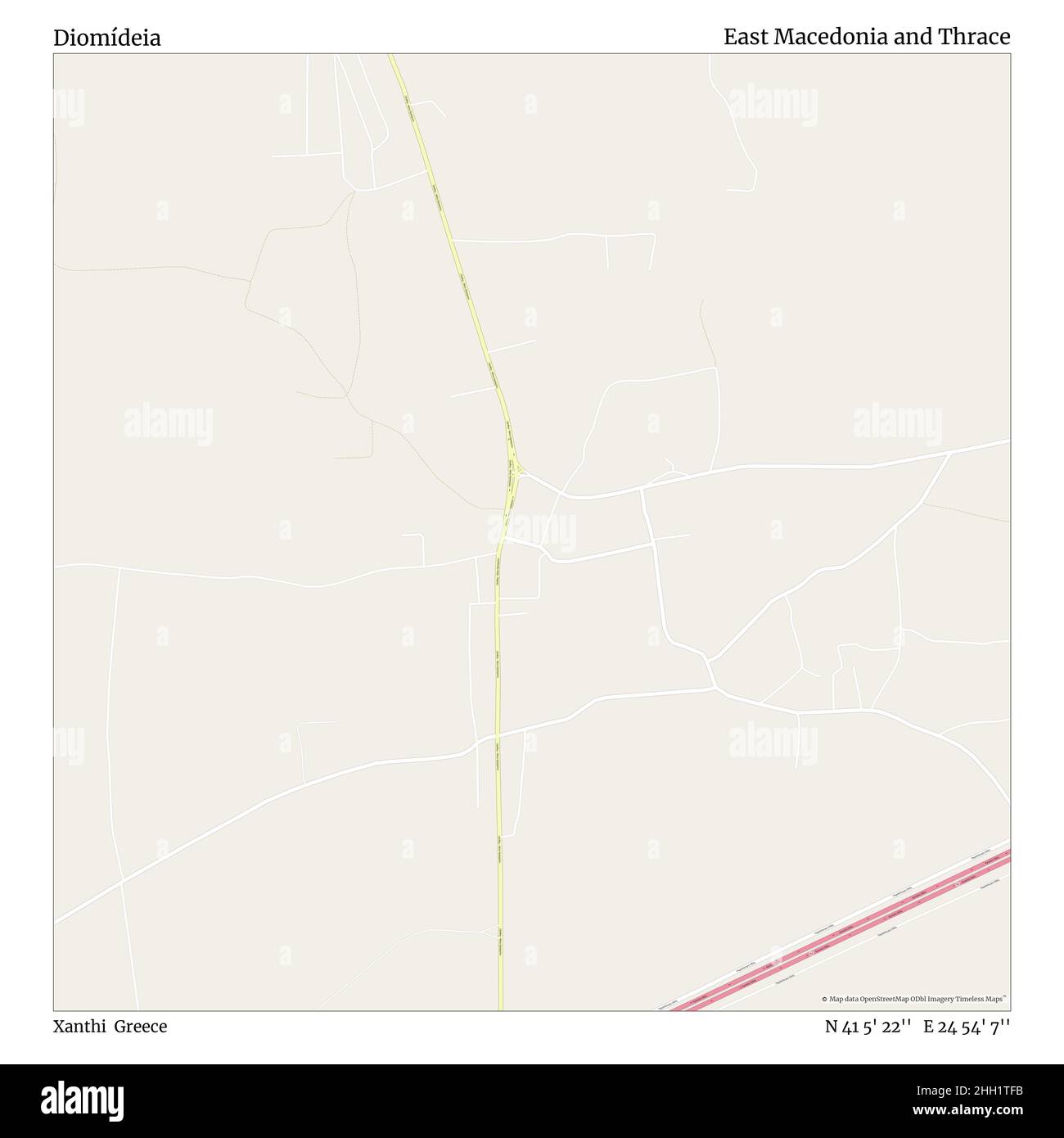 Diomídeia, Xanthi, Greece, East Macedonia and Thrace, N 41 5' 22'', E ...